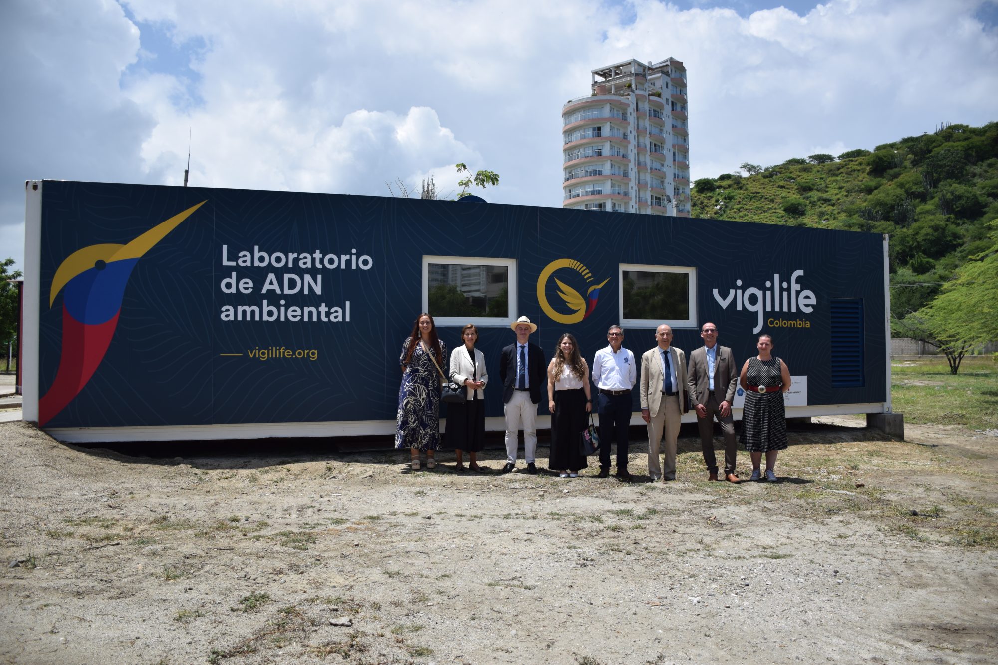 Installation in Colombia of the first mobile environmental DNA ...